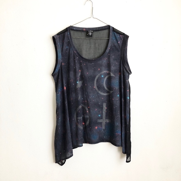 torrid | Tops | Torrid Cosmic Bouse Galaxy Print Size | Poshmark